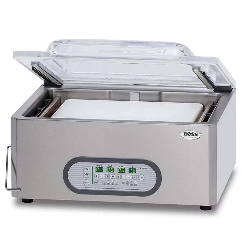 Machine sous vide à cloche pro MAX 46S Boss avec soudure haute pression ...